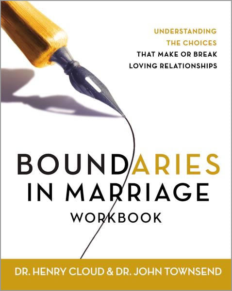 Boundaries in Marriage Workbook - Boundaries Books